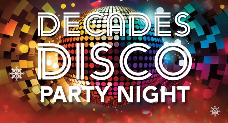 Christmas Decades Disco Party - BAWA
